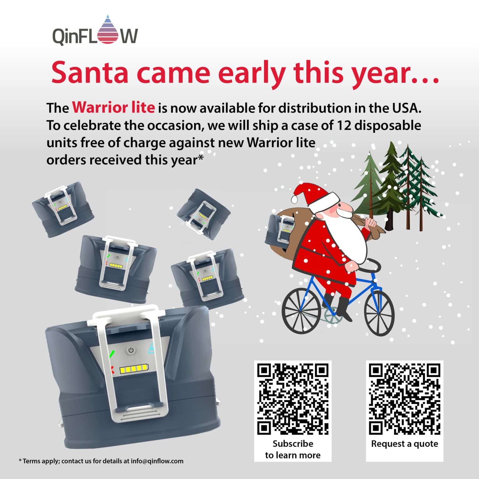 Santa Came Early This Year! - QinFlow